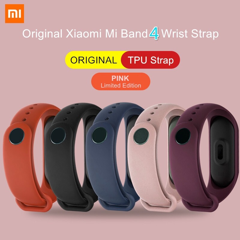 Xiaomi สายรัดข้อมือของแท้ Miband4/3,สายรัดข้อมืออัจฉริยะ Mi Band 4/3 ...