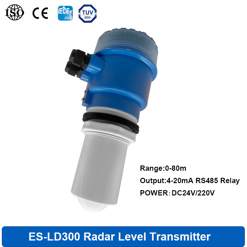 Radar level gauge Ultrasonic Level Sensor 80m Range Ultrasonic ...