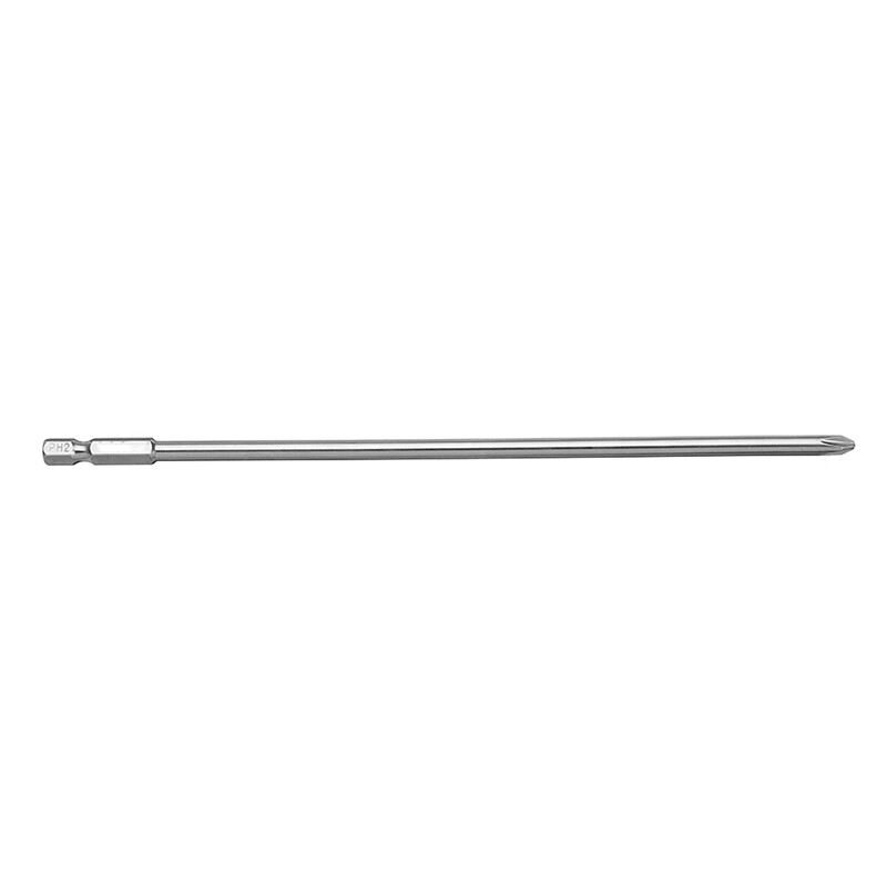 9Pcs 1/4 Inch 200Mm Ph1 Ph2 Phillips Magnetic Long Hex Cross Head ...