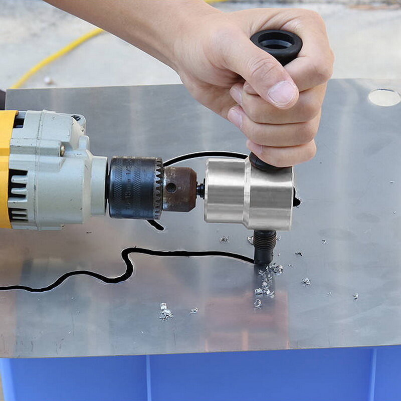 【Hot Sale】1Pcs Metal Sheet Cutter Double Head Electric Power Drill ...