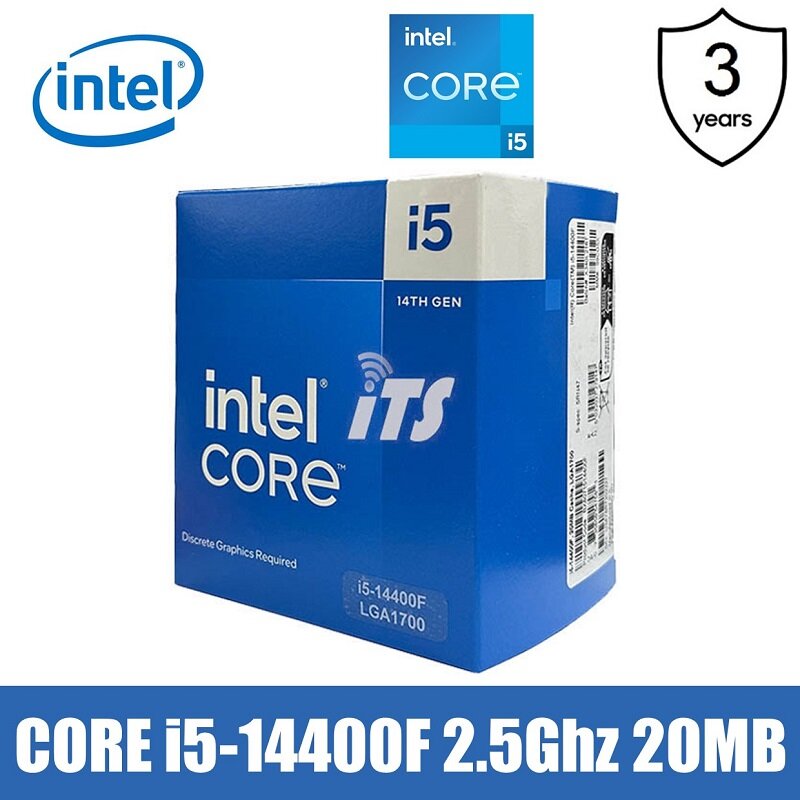 Intel Core I5-14400F 14th Gen Processor - Raptor Lake (20MB Cache, 2 ...