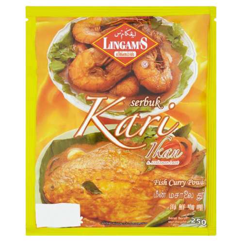 Lingam’s Serbuk Kari / Kari Powder [250GM] - Kari Daging(Meat Curry ...