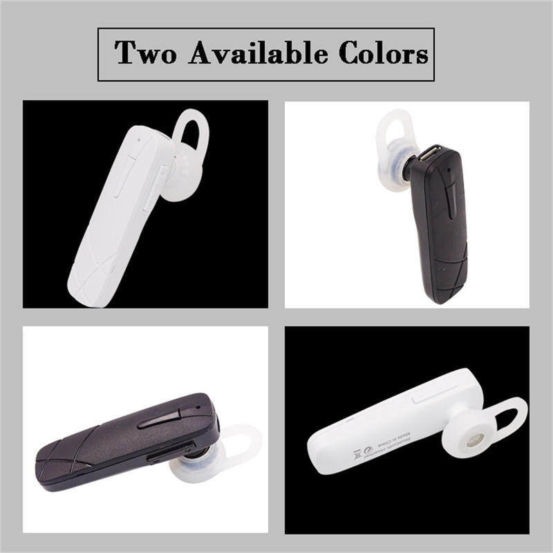 M167 Bluetooth Earphones Portable Mini Wireless Headset with Mic Volume ...