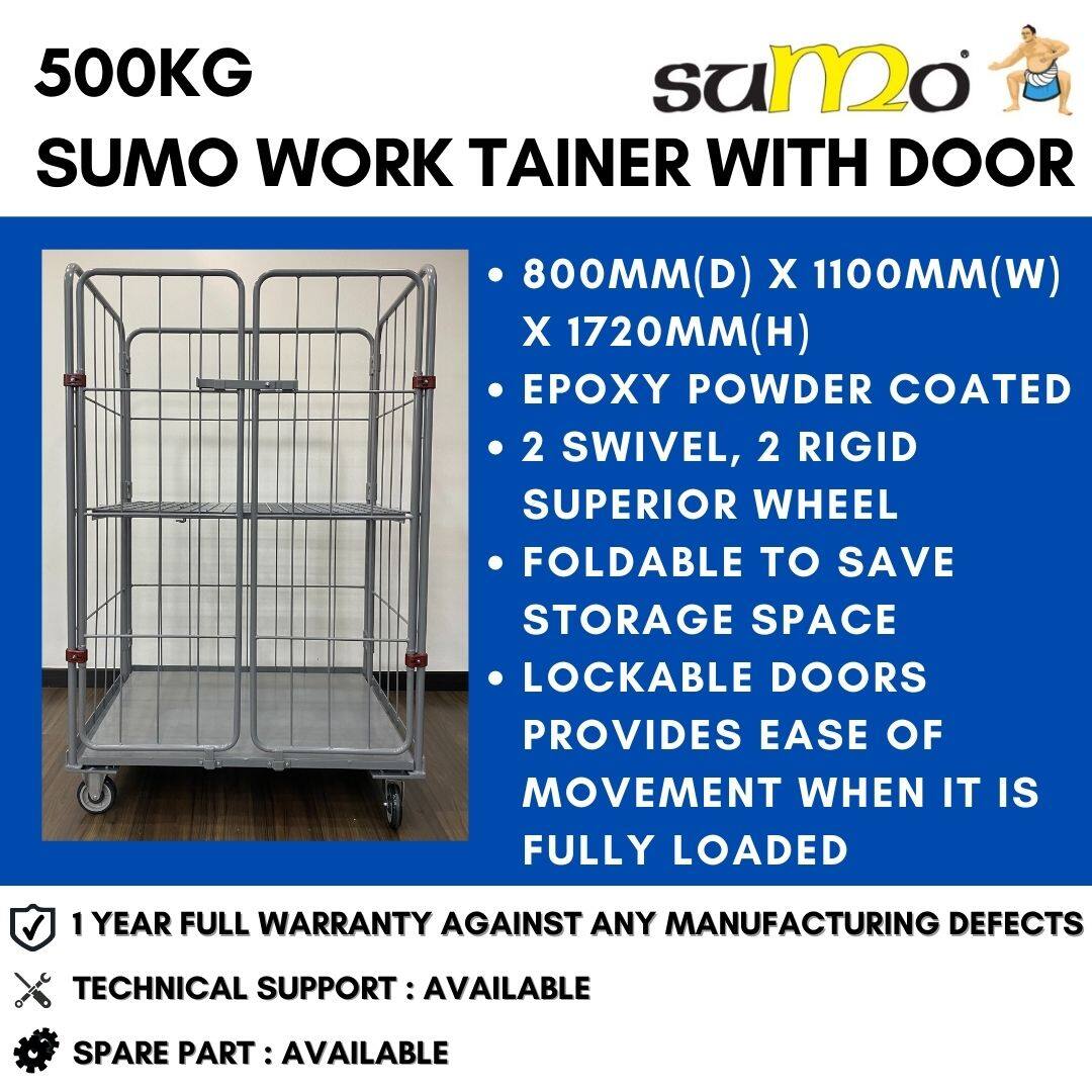 SUMO 500kg Work Tainer with Door Work Trainer Roll Cage Roll Container ...