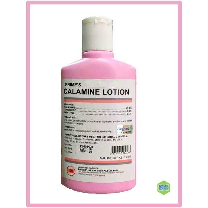 PRIME'S CALAMINE LOTION 150ML (EXP: 06/2026) | Lazada