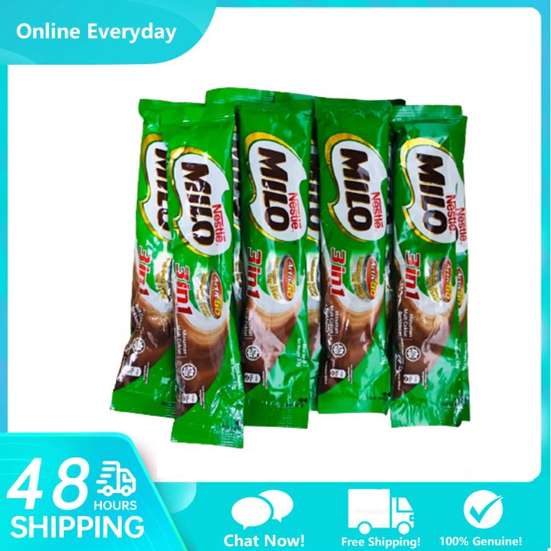 [40 sticks] Nestle Milo Activ-Go 3 in 1 Choc Malt Drink 33g | Lazada