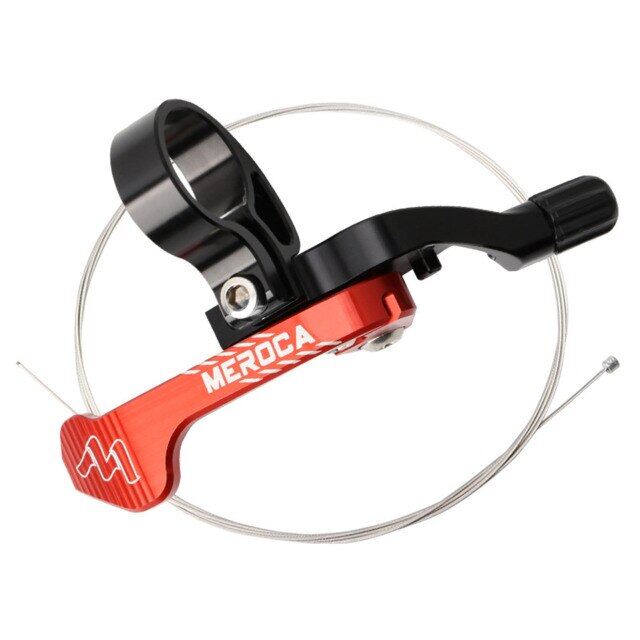 New MTB Dropper Remote Lever Adjustable Seatpost Under Bar Universal ...