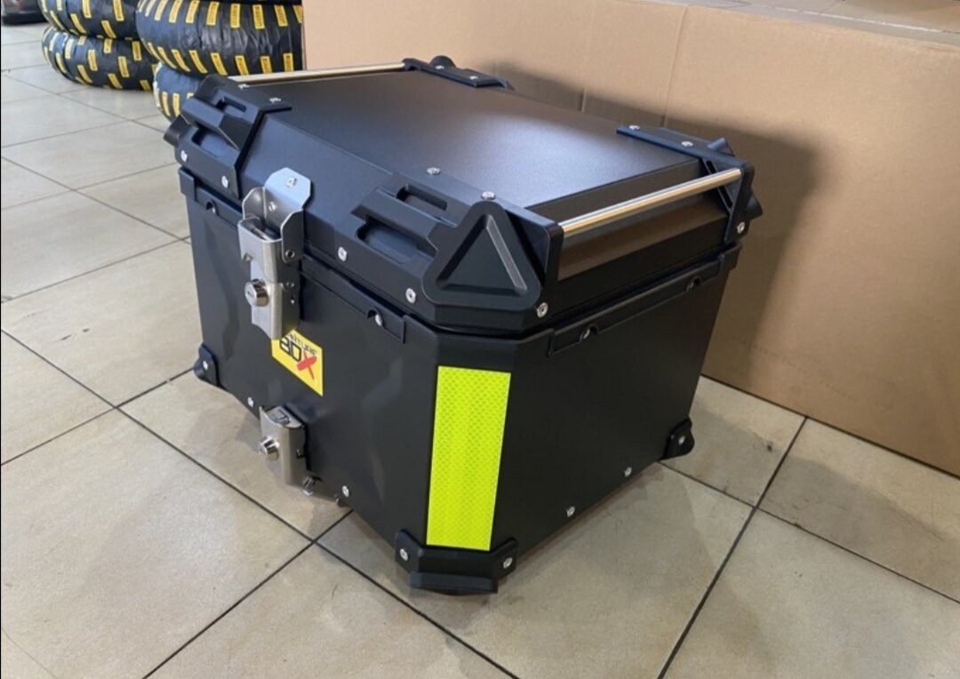 45L Heavy duty aluminium top box motocycle kotak(X) nmax nvx tracer gt ...