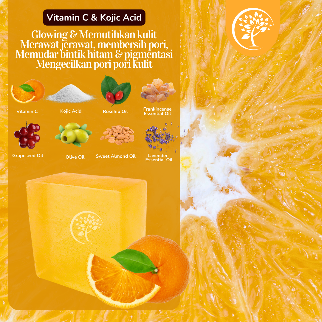 Natural Handmade Soap (Sabun Muka Dan Badan Murah) - 70g (1 PC) | Lazada