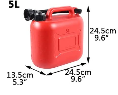 5L/ 10L/ 20L HDPE Jerrycan Petrol Diesel Water Fuel Tank Gasoline ...