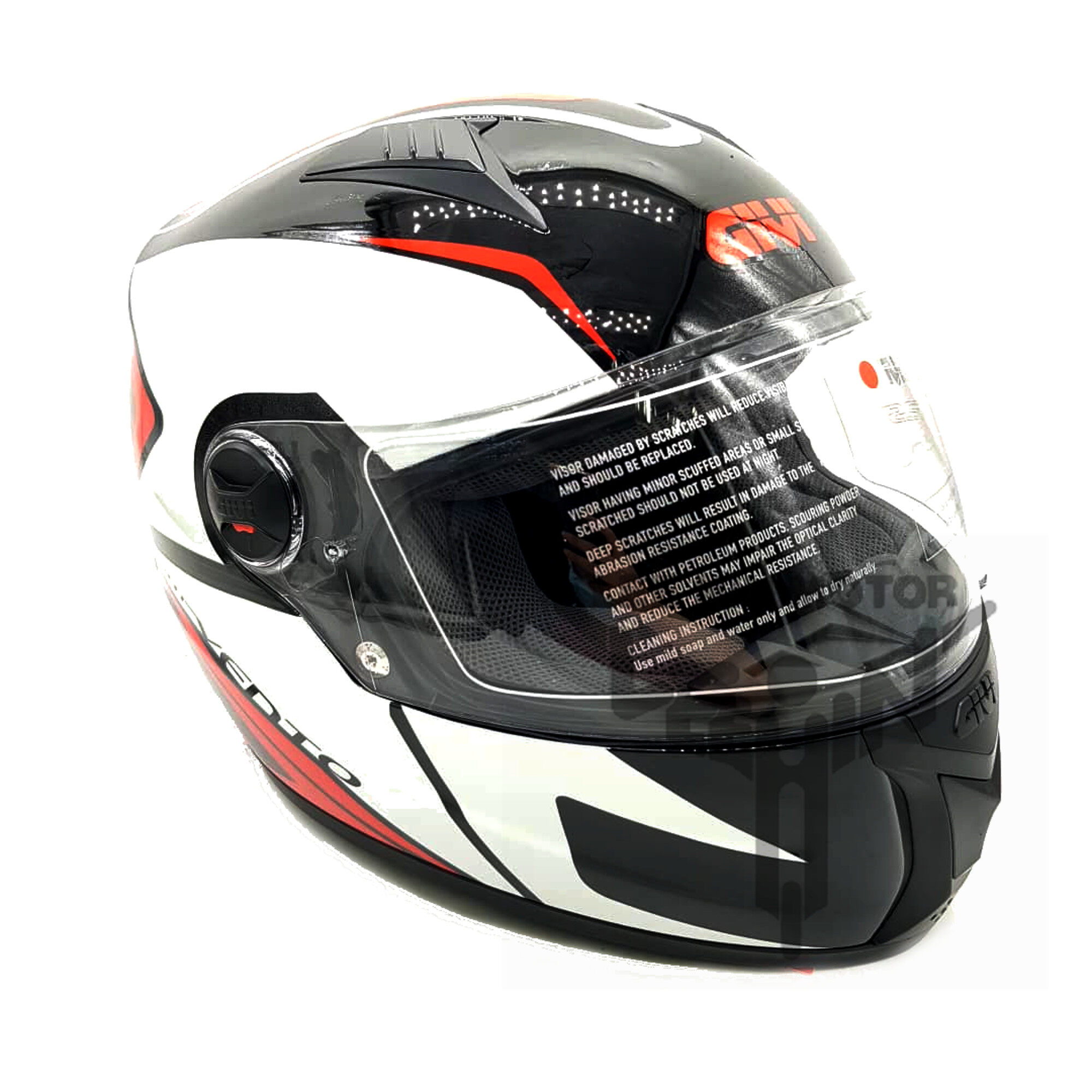 [ 100% Original ] Givi M50.1 Vento Full Face Long Distance Helmet Topi ...