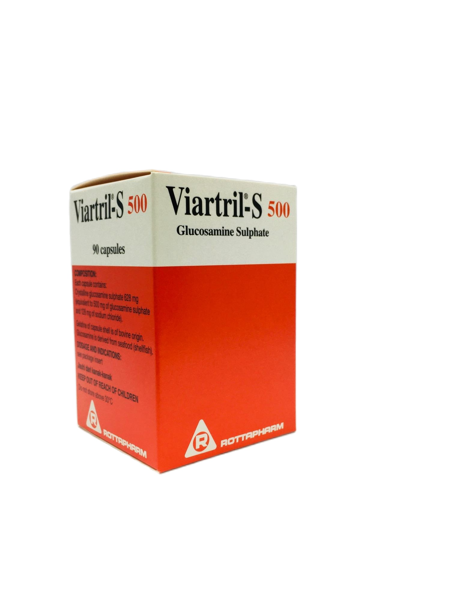 Viartril-S 500mg Capsules 90's | Lazada