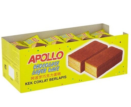 ⚡24hour Delivery⚡Apollo Layer Cake Assorted Flavor 18g x 24pcs | Lazada