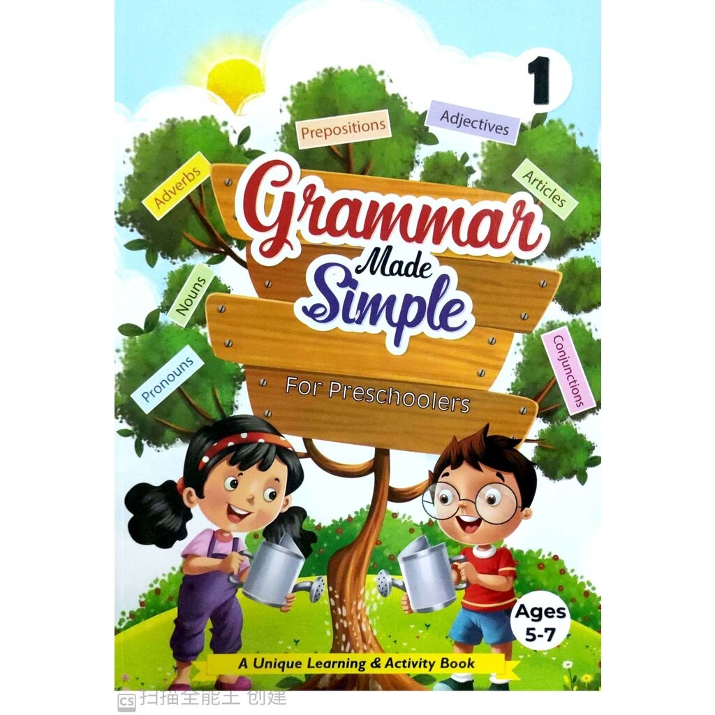 [FUNBOOK] Activity Book: Grammar Made Simple For Preschoolers Ages 5-7 ...