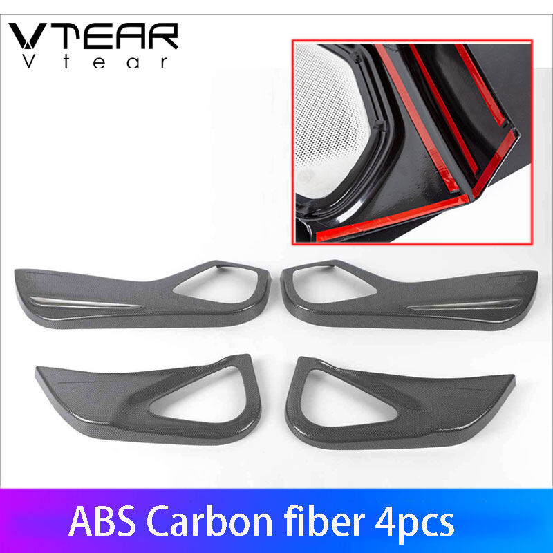 Vtear For Toyota COROLLA CROSS 2022 2023 Car door anti-kick pad carbon ...