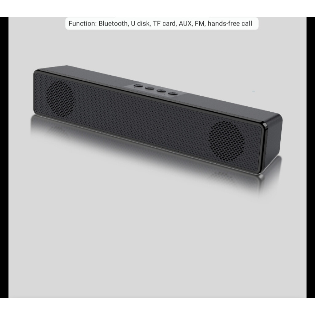 Mini Speaker Bluetooth 5.0 PC Computer Desktop Soundbar Audio USB ...