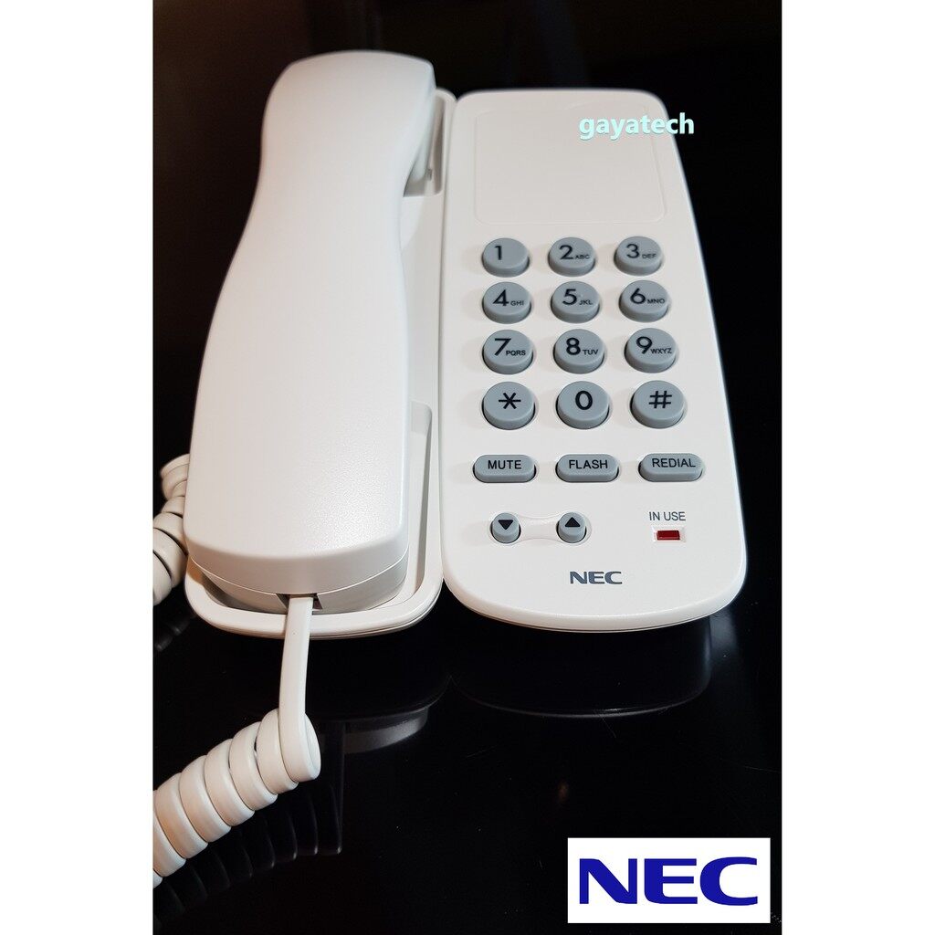 NEC AT-40 Single Line Telephone (Suitable for House & Office Use ...