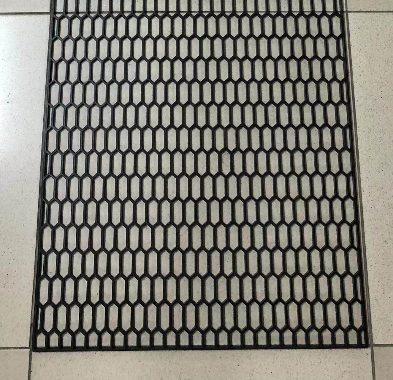 UNIVERSAL CAR FRONT GRILL DIY Modified Honeycomb Racing Bumper Bonnet ...