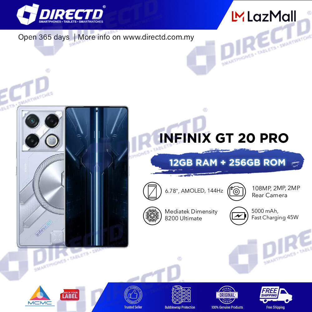 Infinix GT 20 Pro | GT20 PRO [12GB (24GB Extended RAM) | 256GB ROM ...