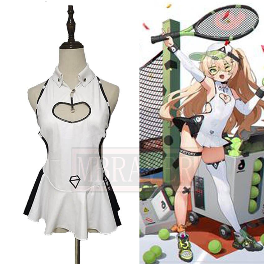 Azur Lane Uss Bache กีฬาเทนนิสเสื้อผ้าสไตล์คริสต์มาส Cos คอสเพลย์เครื่องแต่งกายปาร์ตี้ฮาโลวีนชุด