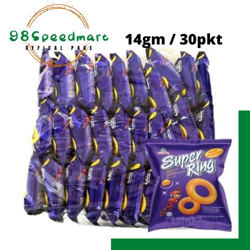 [98] Oriental Super Ring Cheese Flavor 14gm x 30pkt | Lazada