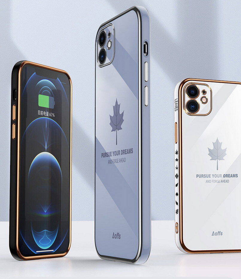 Electroplated สำหรับ iPhone 12 Mini 11 Pro Max XS XR X 7 8 Plus SE ...