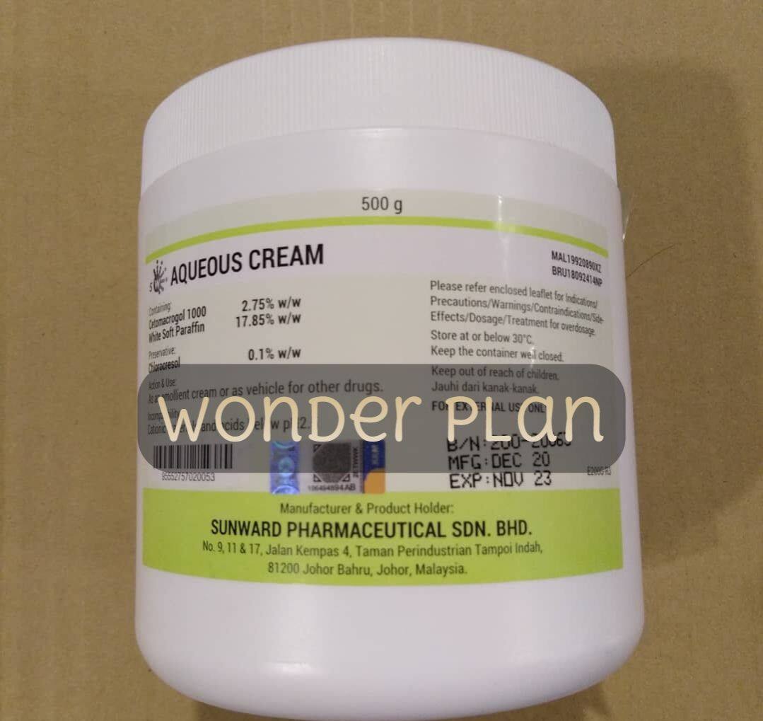 Wonder Plan Sunward Aqueous Cream 500g | Lazada
