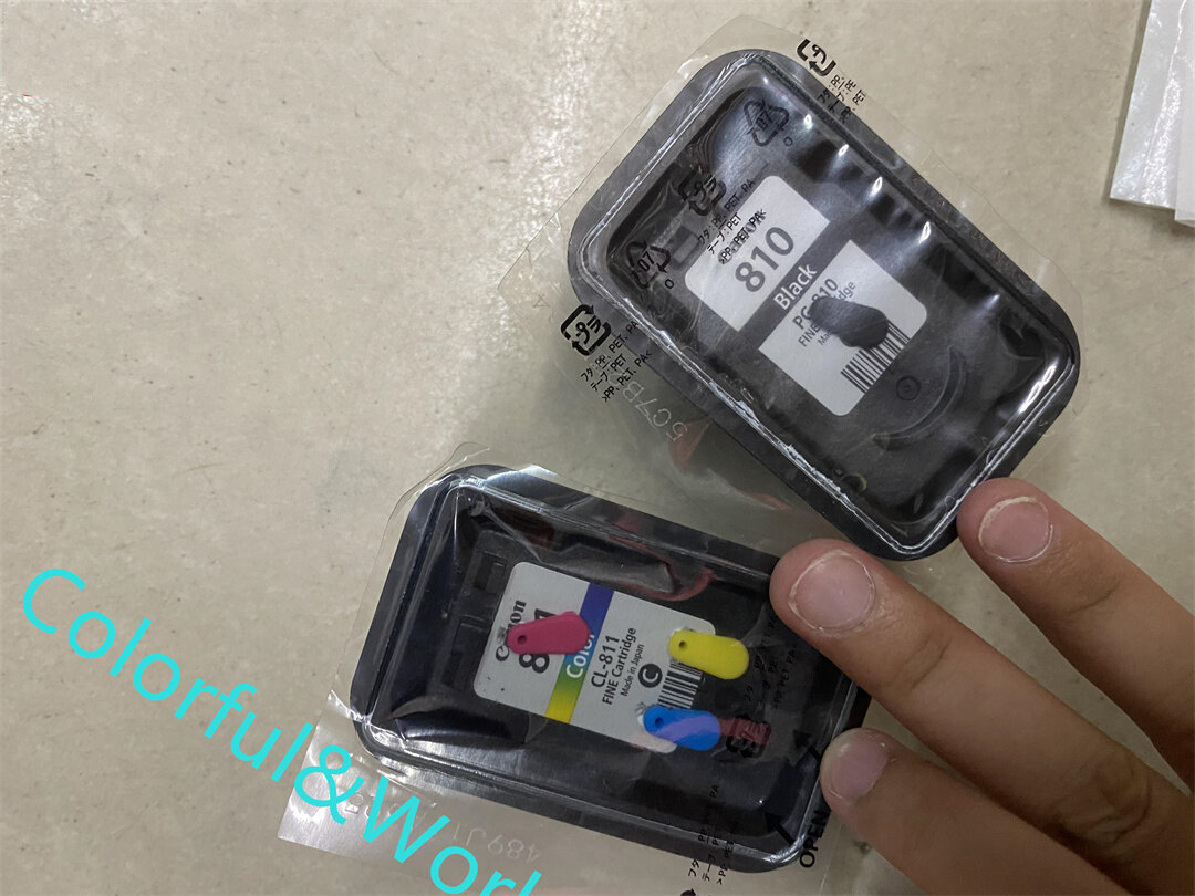 Canon PG810 CL811 Genuine Ink Cartridge 810 811 For IP2770, MP 258, MP ...