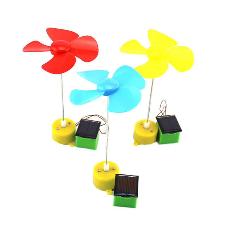 FOO Solar Powered Electric Flowers DIY Physics Motor Circuit Device Kit ...