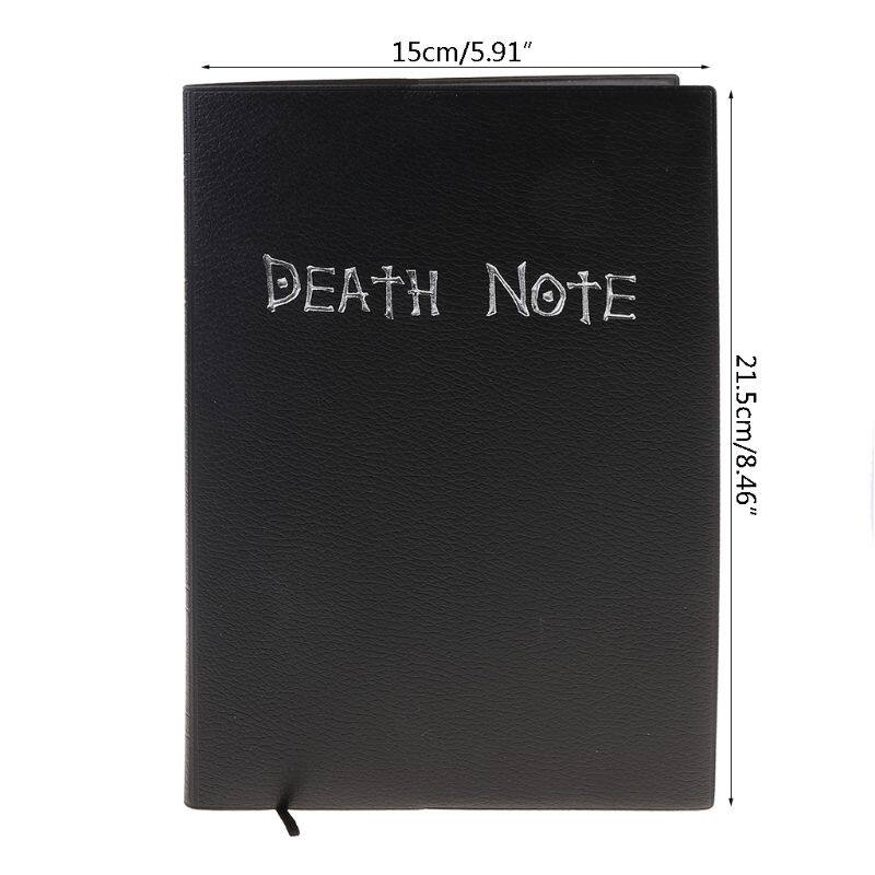 New Death Note Cosplay Notebook & Feather Pen Book Animation Art ...