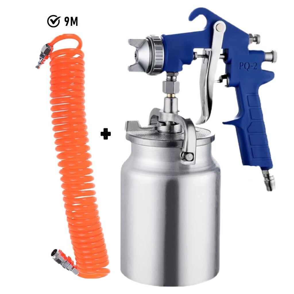 1000ML OPTIMUS 4001 Paint Spray Gun Penyembur Cat Rumah Kereta Air ...