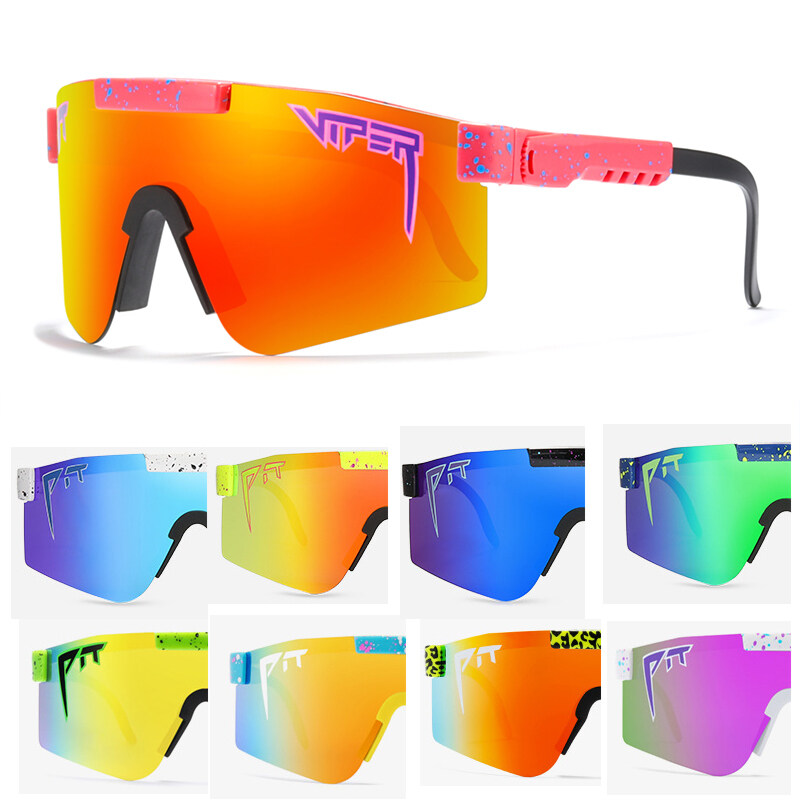 2021 Pit Viper ใหม่แว่นกันแดดกีฬาผู้ชาย Polarized TR90วัสดุ UVA/UVB ...
