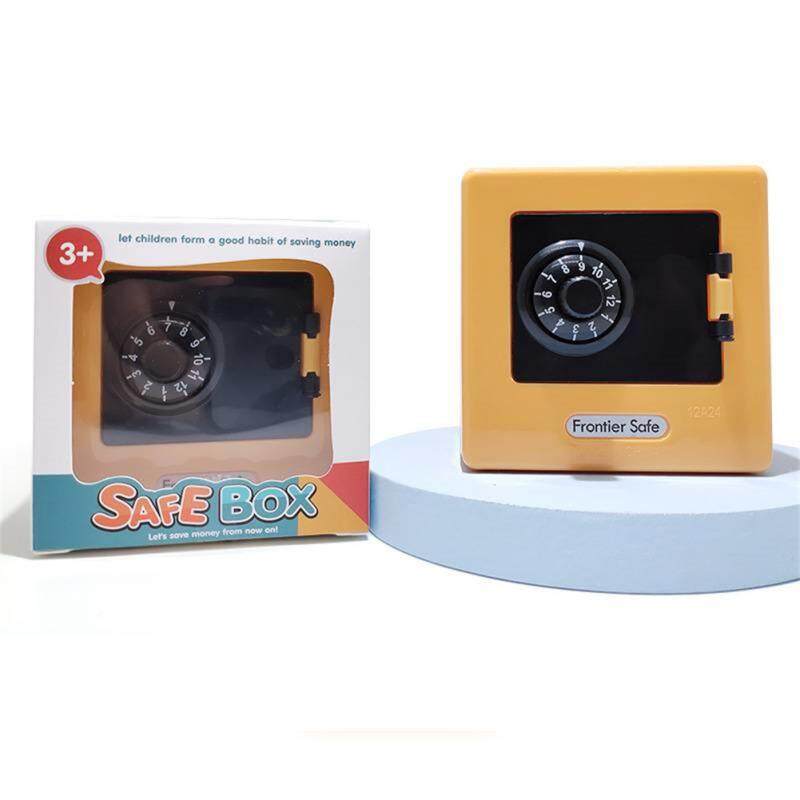 Creative Mini Cartoon Money Boxes ATM Rotating Password Piggy Bank Mini ...
