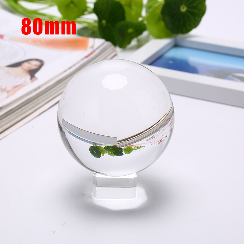 FG 30-100mm Crystal Ball Quartz Clear Ball Spheres Glass Ball Crystal ...