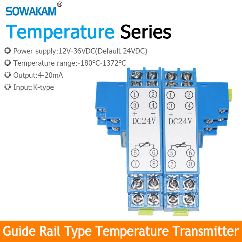 K-type Temperature Sensor Module Guide Rail Type Temperature ...