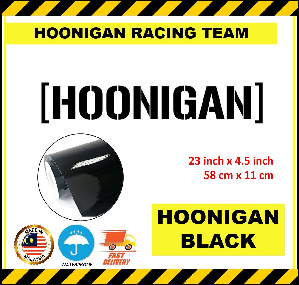 HOONIGAN RACING Car Sticker. Decal Sticker. car sticker. sticker kereta ...