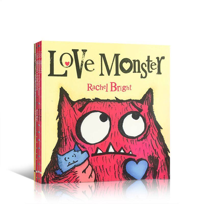 Love monster 4 children's emotional education picture book author ...