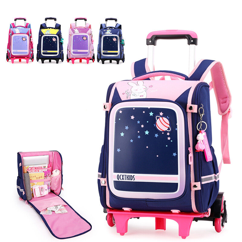 Primary School Students 6-12 Years Old Student Trolley School Bag 6 ...