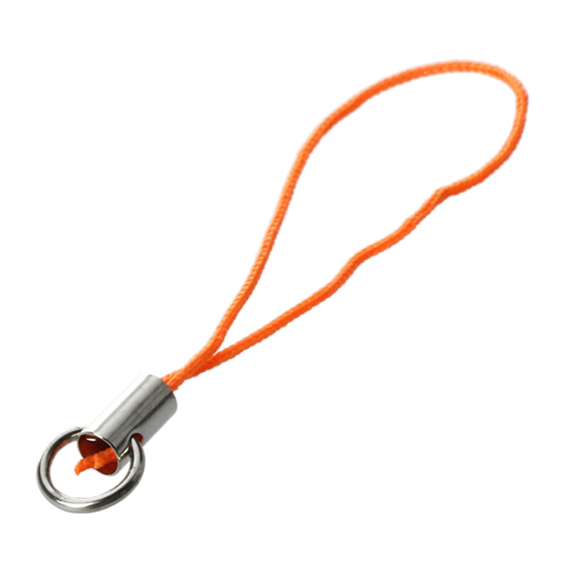 100 Assorted Coloured Mobile Phone Strap String with 7mm Jump Rings ...