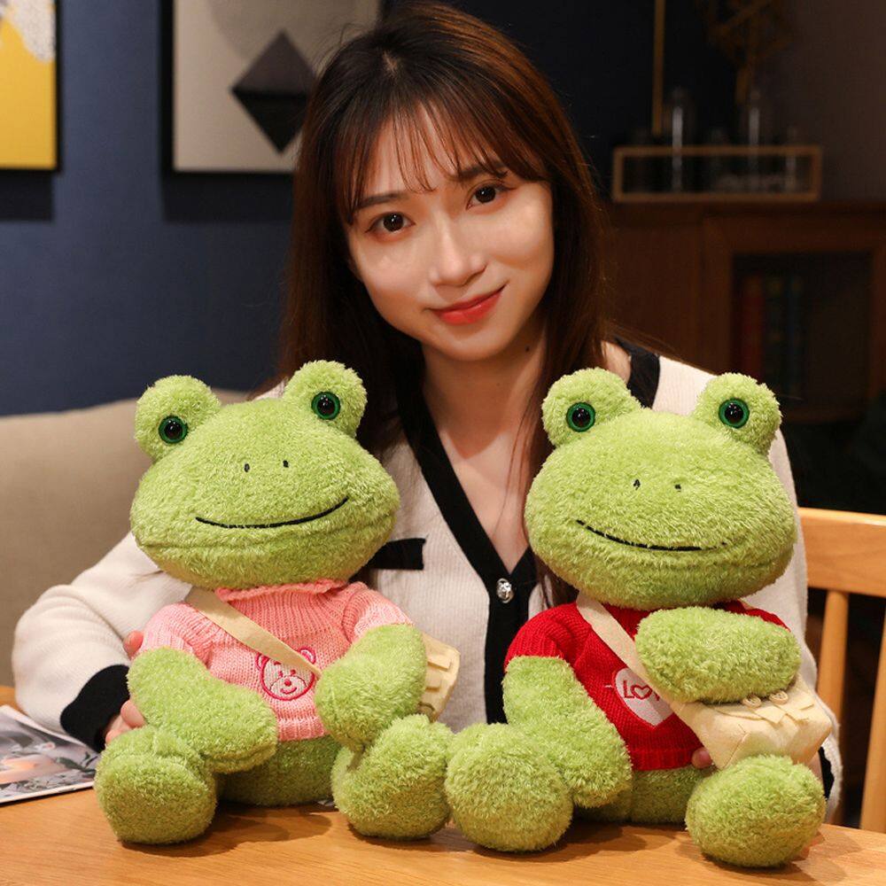 CROSKI ของขวัญเด็กของเล่นนุ่มน่ารักตุ๊กตาการ์ตูนตุ๊กตาสัตว์กระเป๋าสะพาย ...