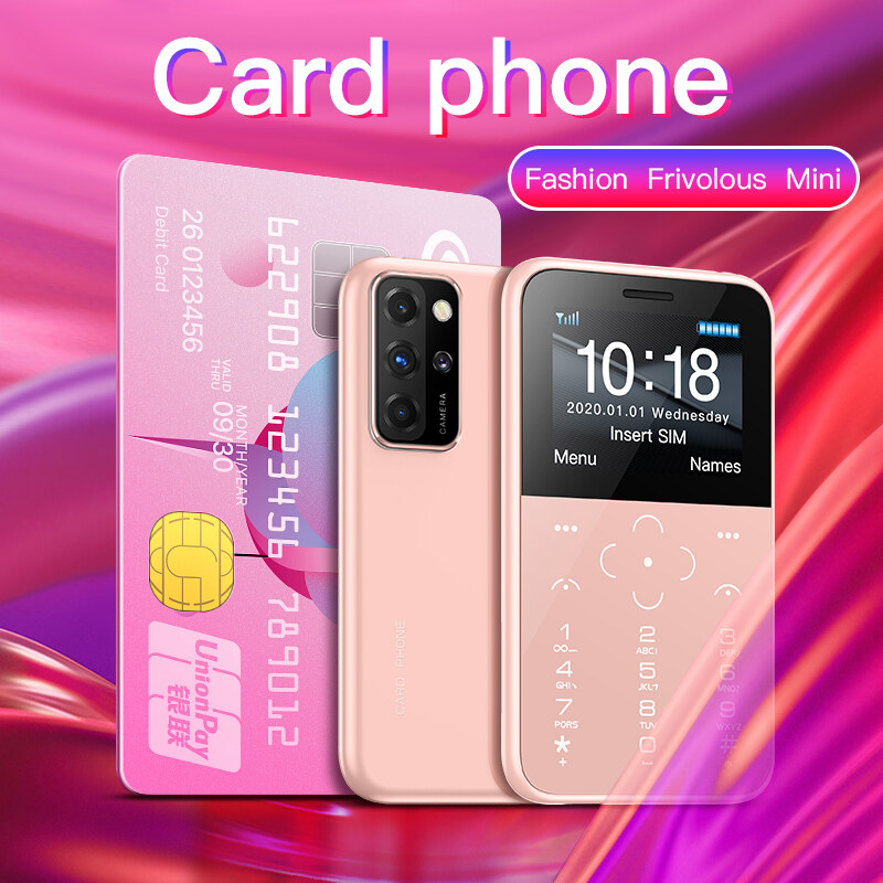 100% Brand New Mini Card Phone 7S+ 1.5 Inches Bluetooth (2G Quadband ...