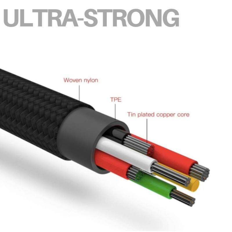 Fast 3 in 1 usb cable super charger cable 3ft multiple ports universal ...
