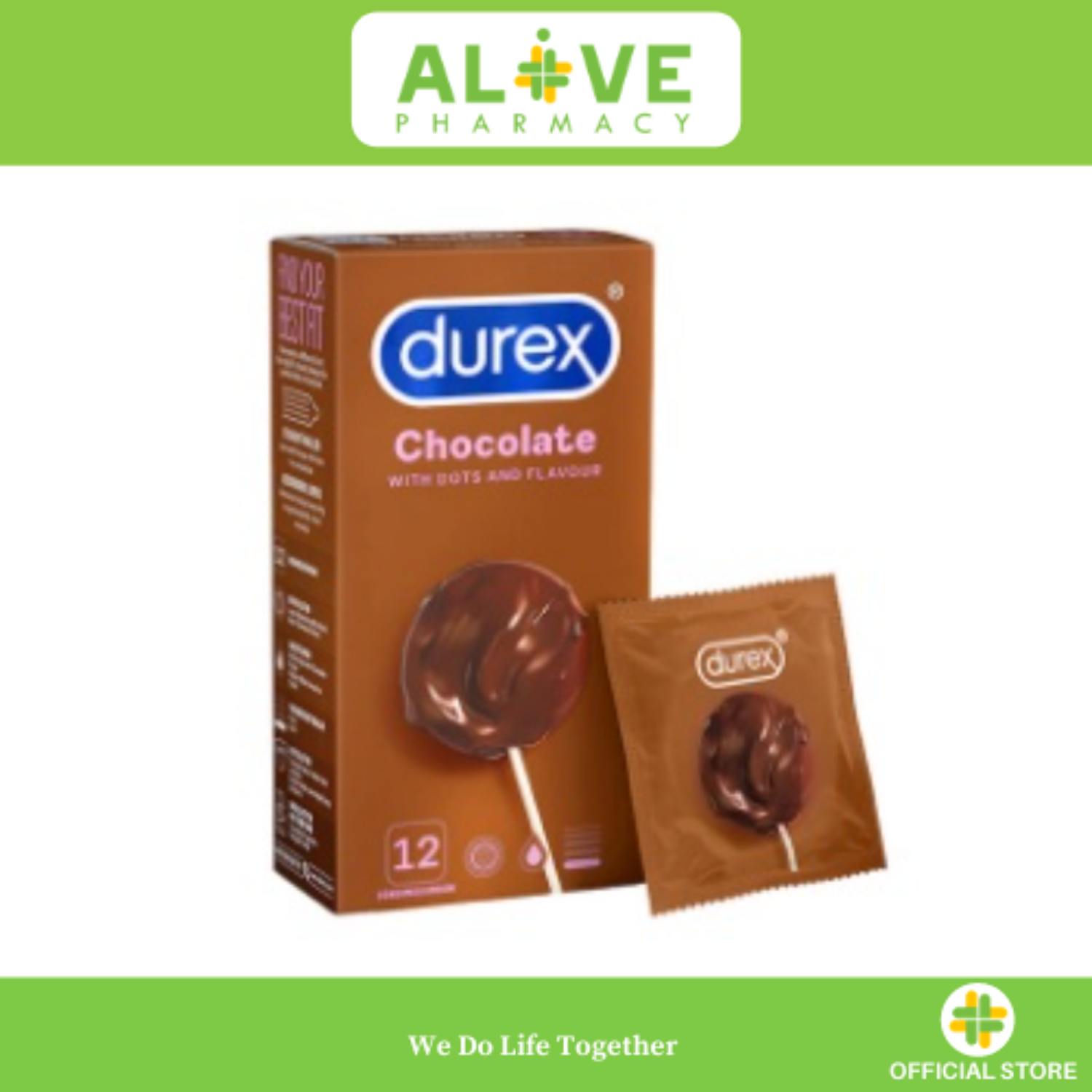 DUREX CHOCOLATE WITH DOTS AND FLAVOUR 12'S | Lazada