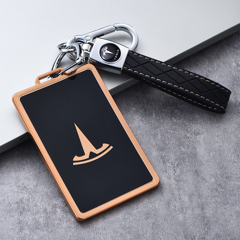 Soft TPU Car Key Card Holder For Tesla Model 3 Model Y Case Cover Edge ...