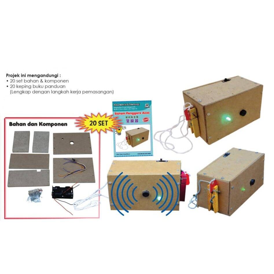 Penghasilan Projek RBT - Sistem Penggera Asas 20's | Lazada