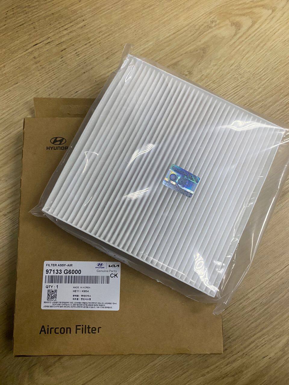 AIR COND FILTER GENUINE PART (ORIGINAL) [97133-G6000] KIA PICANTO JA ...