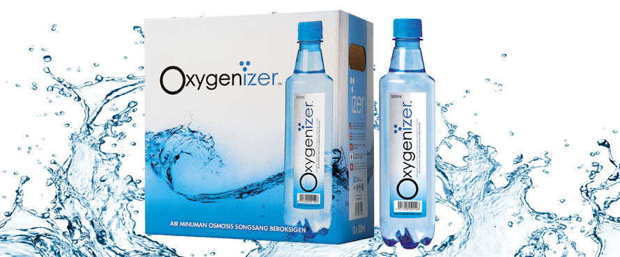 OXYGENIZER [EXPORT] Oxygenated Healthy Drinking Water (1 Carton = 12 x ...