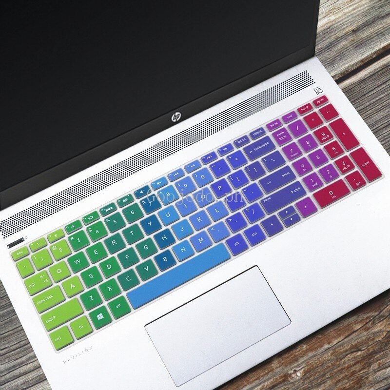 HP 15.6 inch laptop keyboard cover computer keyboard membrane keyboard ...