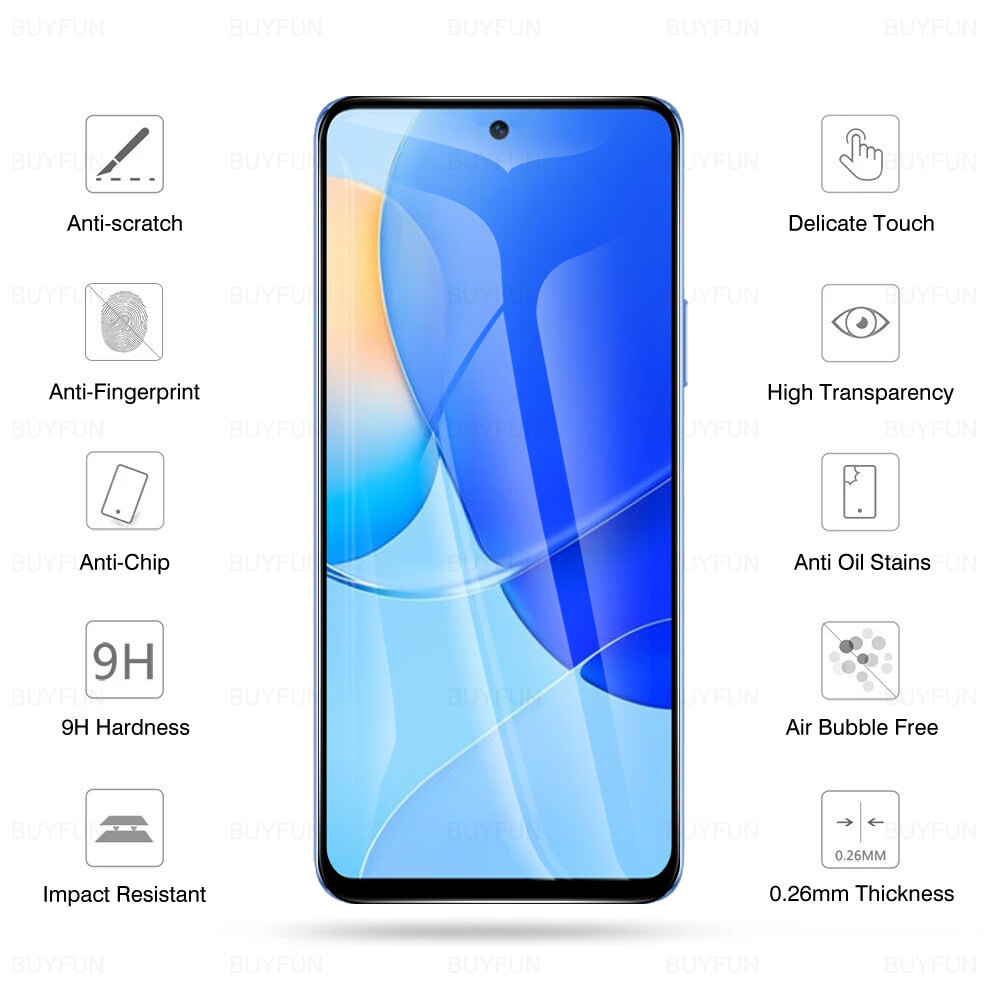 ฟิล์มกระจกนิรภัย4in1 10D สำหรับ Huawei Nova 9 SE,ฟิล์มกันรอยกระจกเลนส์ ...