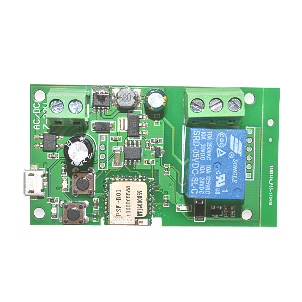 Original Diymore DC 5V-12V Jog self-lock Smart WiFi Wireless Switch ...